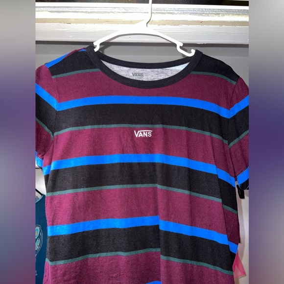 Vans | Tops | Vans Striped Shirt | Poshmark